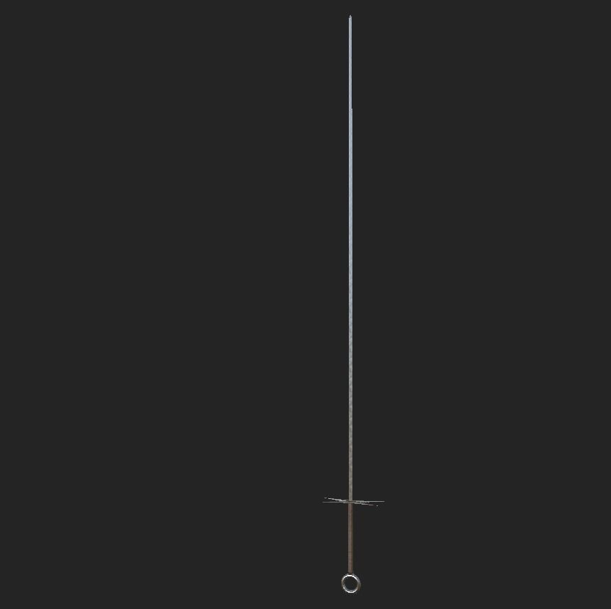 Free Low-Poly Rapier free VR / AR / low-poly 3D model | CGTrader