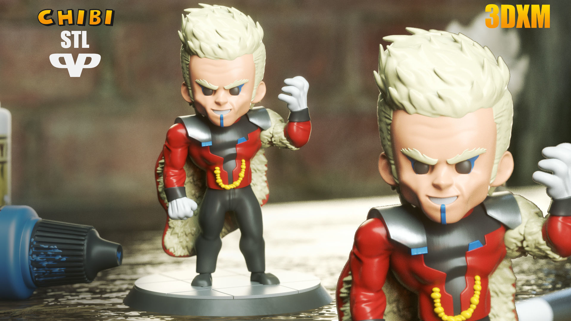 Collector Chibi STL for 3D Printing ChibiSTL 3DXM 3D model 3D printable ...