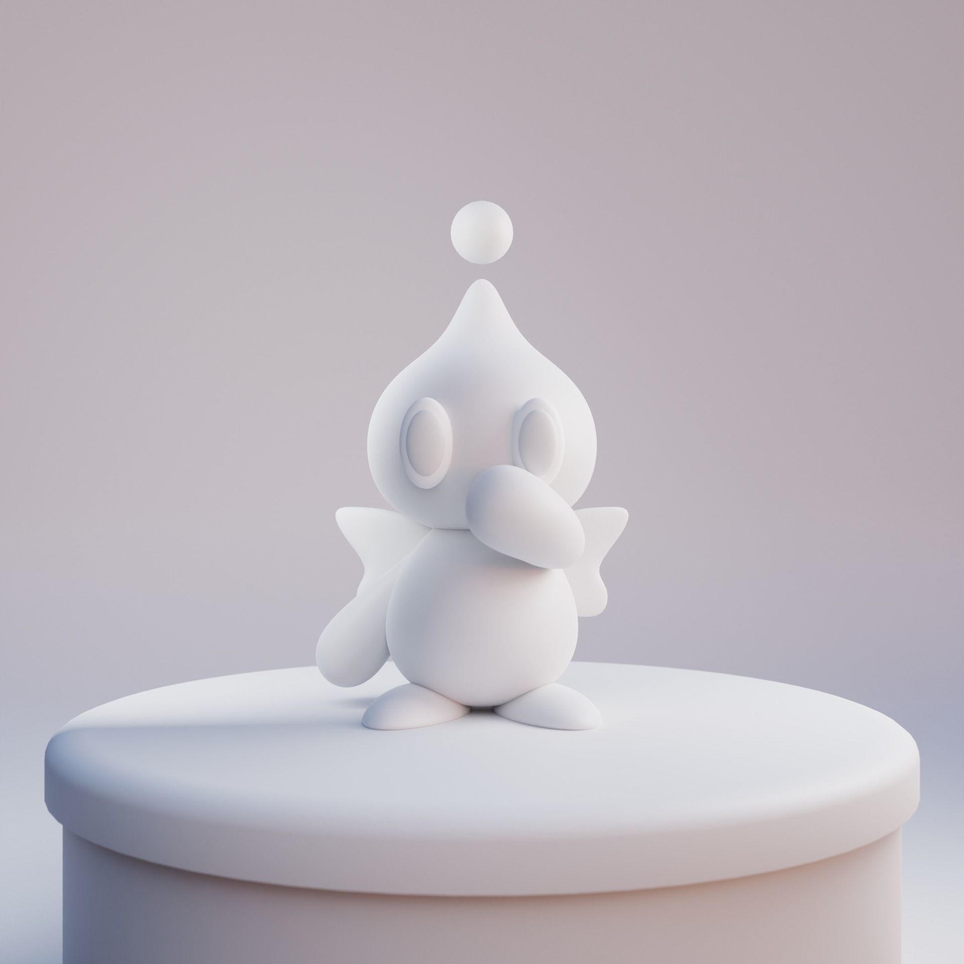 Sonic - Chao free 3D model | CGTrader