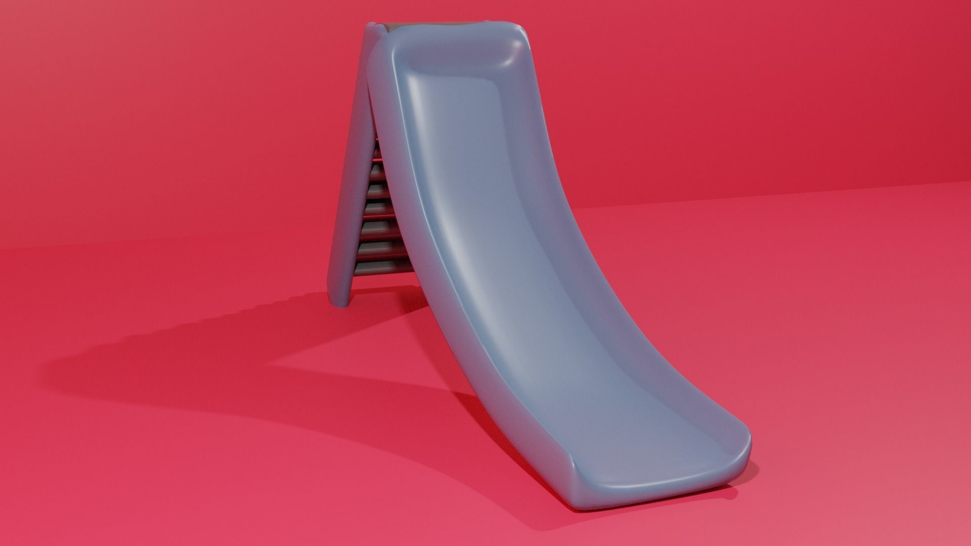 Playground Slide free 3D model | CGTrader
