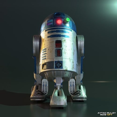 Star Wars R2D2 3D Model 3D model rigged | CGTrader