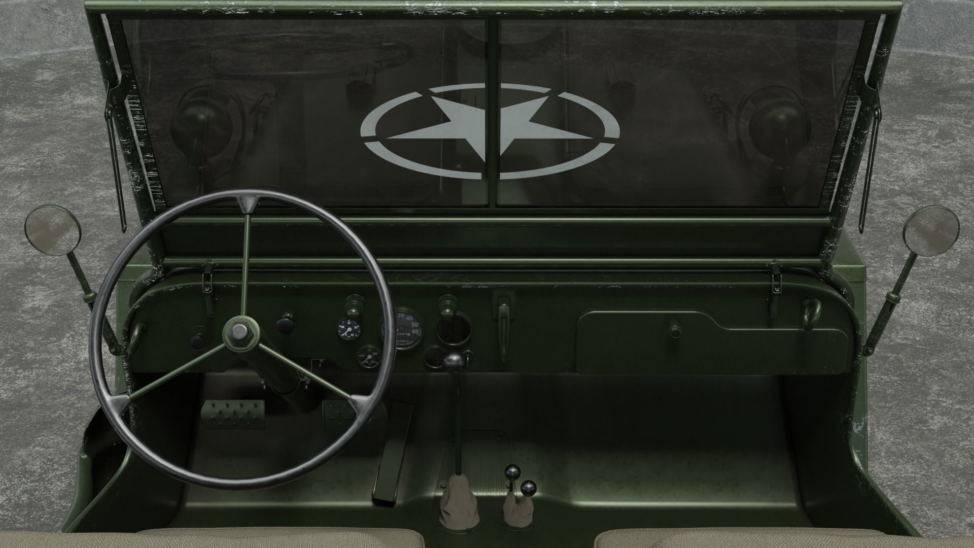 Jeep Willys 1942 3D model | CGTrader