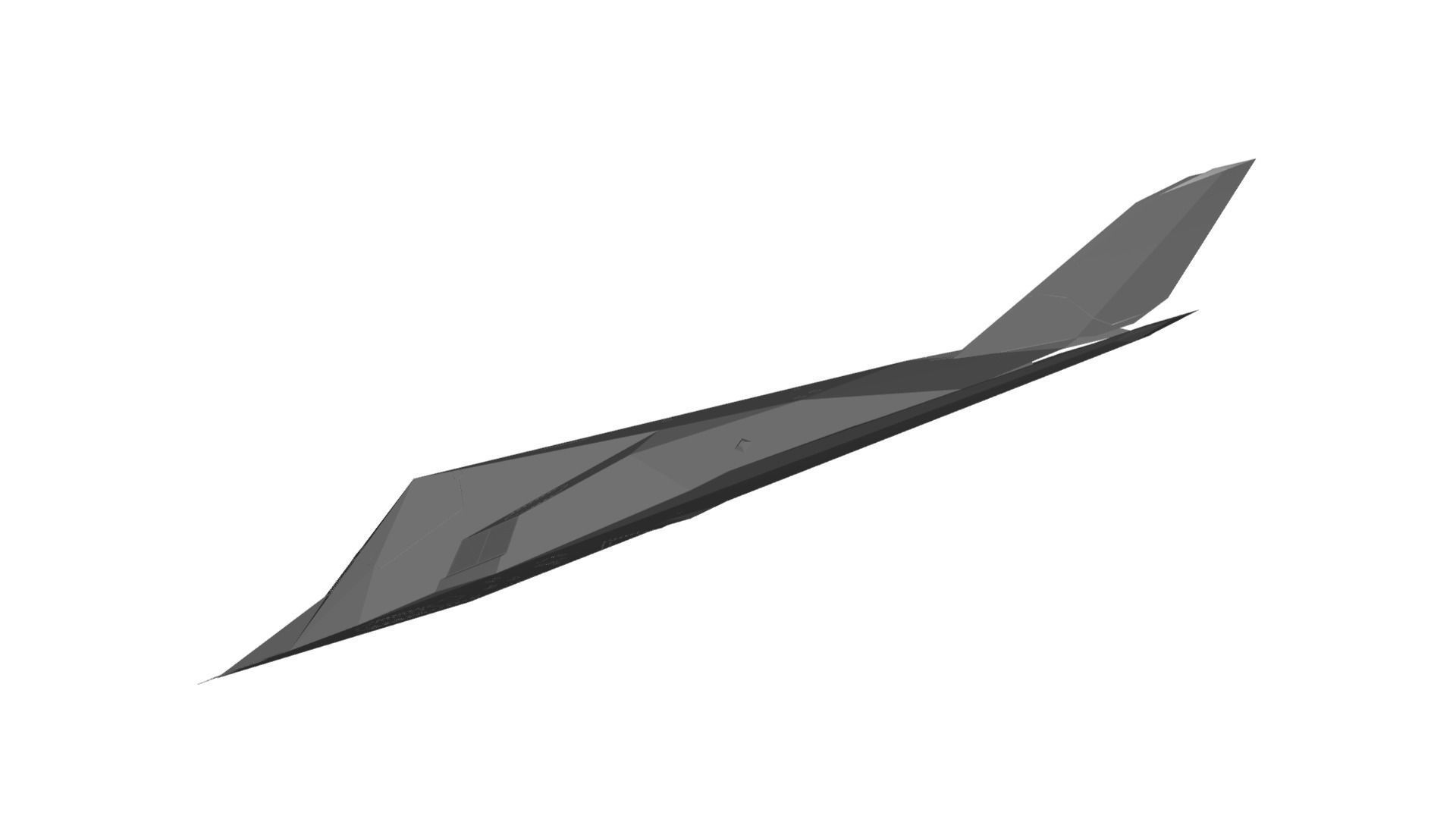F-117A Nighthawk Stealth Fighter aircraft 3D model | CGTrader