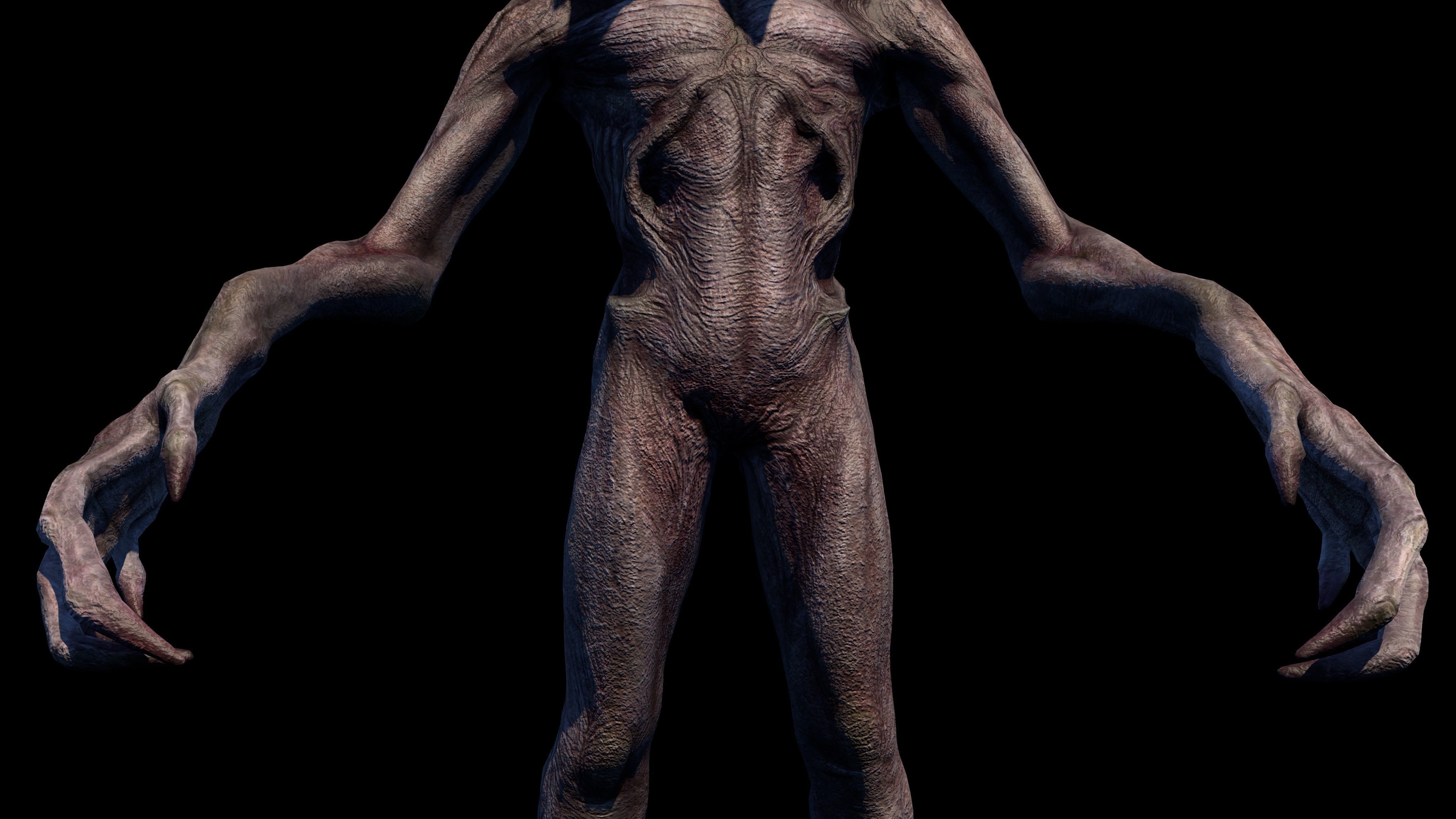 Demogorgon - Rigged - Stranger Things - Monster 3D model rigged | CGTrader