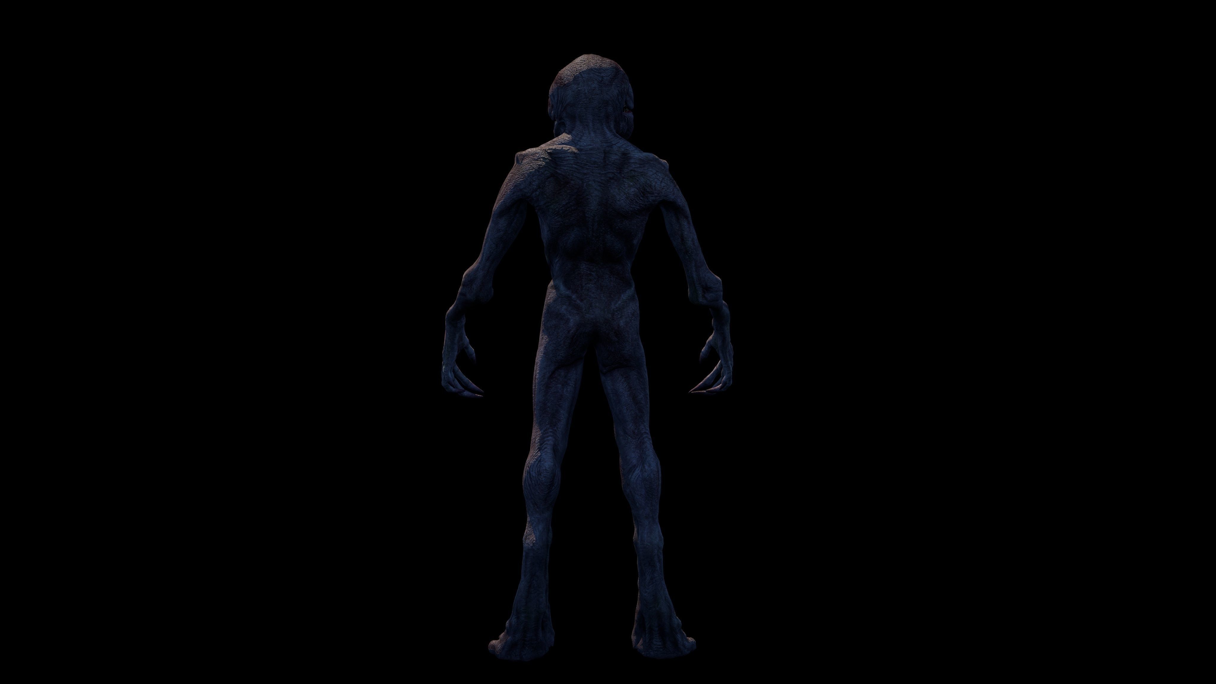 Demogorgon - Rigged - Stranger Things - Monster 3D model rigged | CGTrader