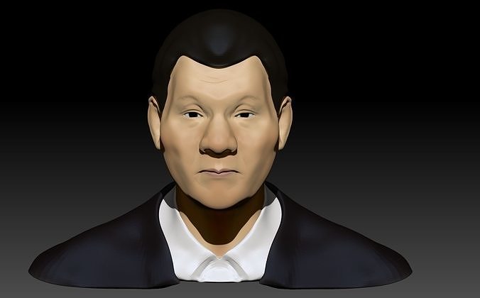 President of Philippines 3D print model 3D model 3D printable | CGTrader