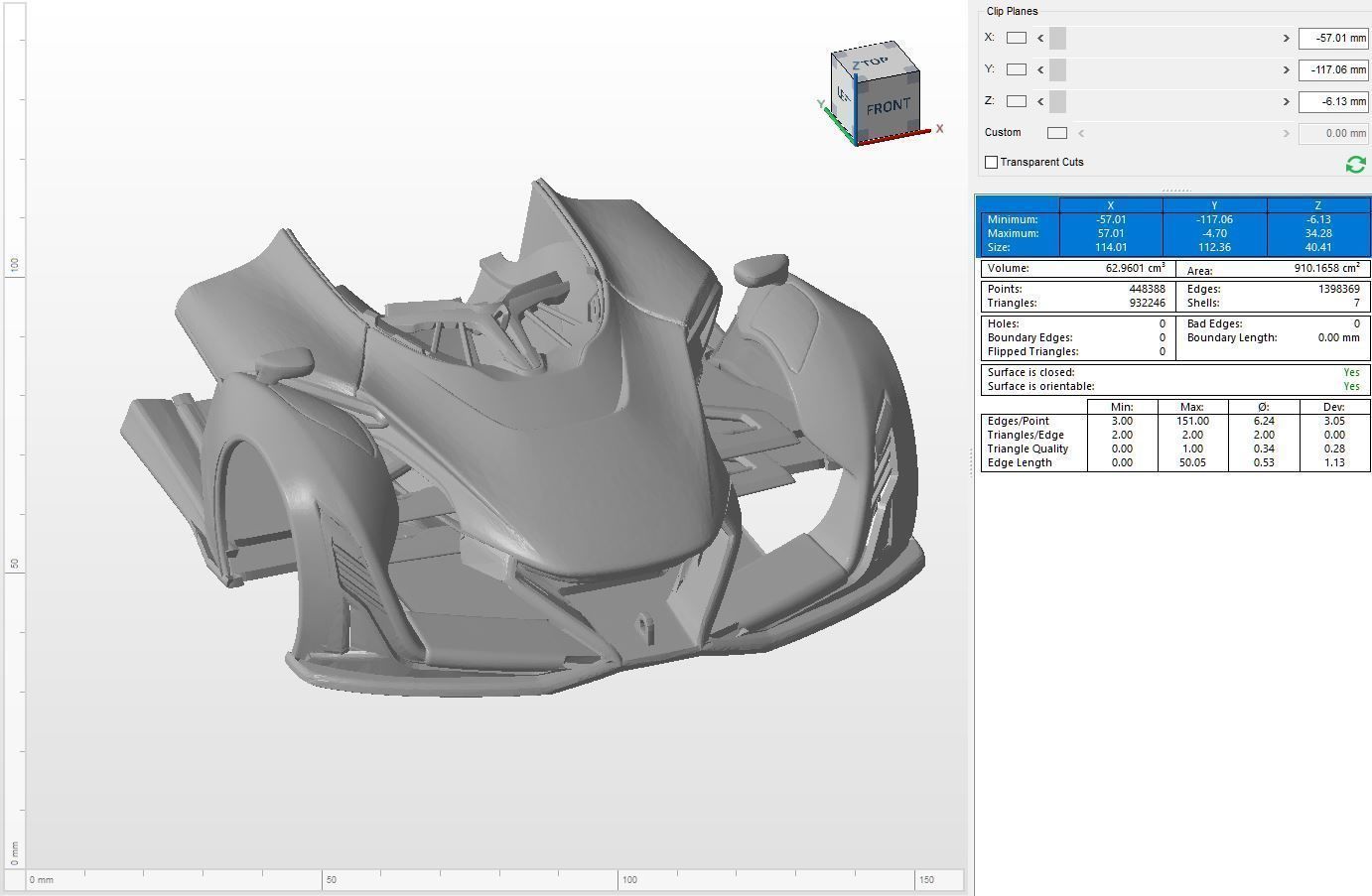 Vision GT print 3D model 3D printable | CGTrader
