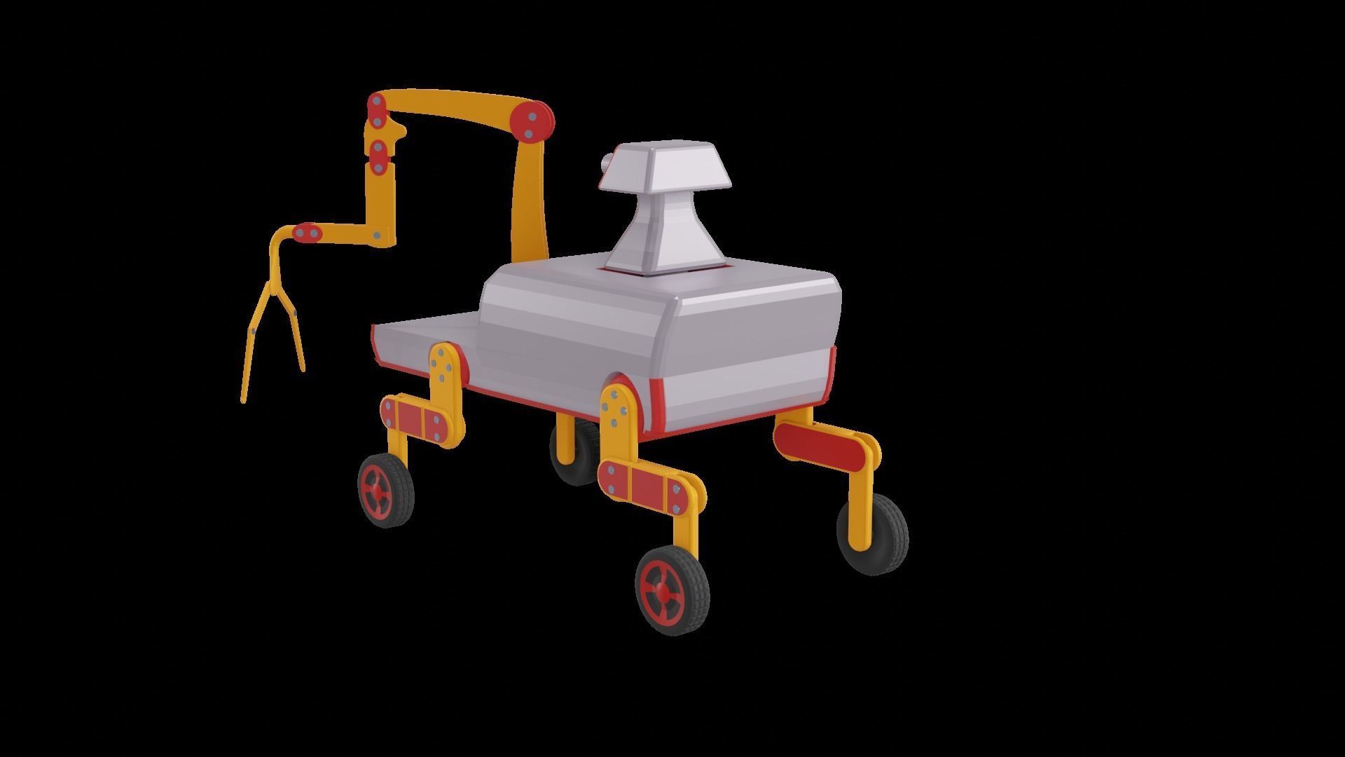 3D model Reckie The Bot VR / AR / low-poly | CGTrader