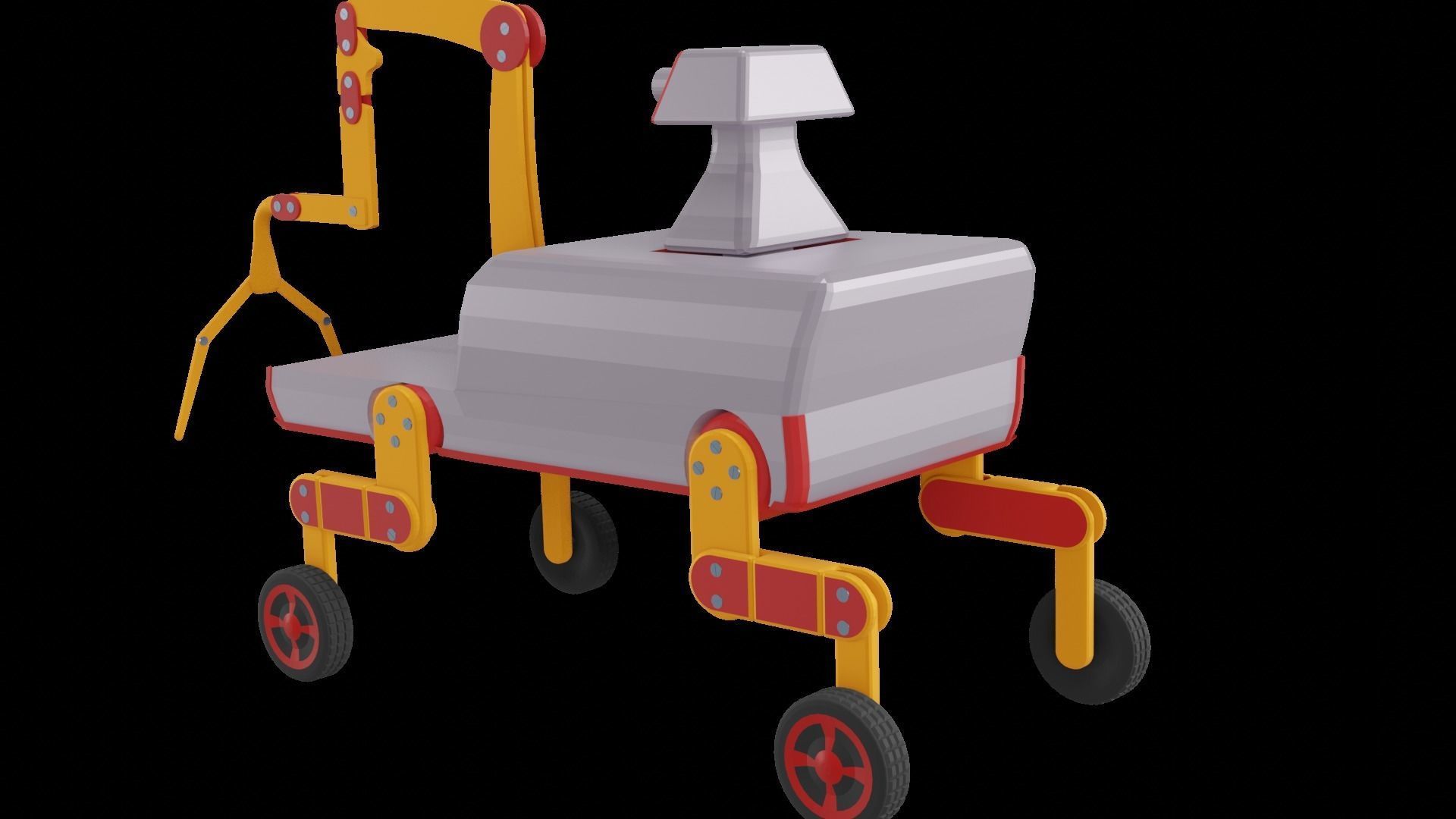 3D model Reckie The Bot VR / AR / low-poly | CGTrader