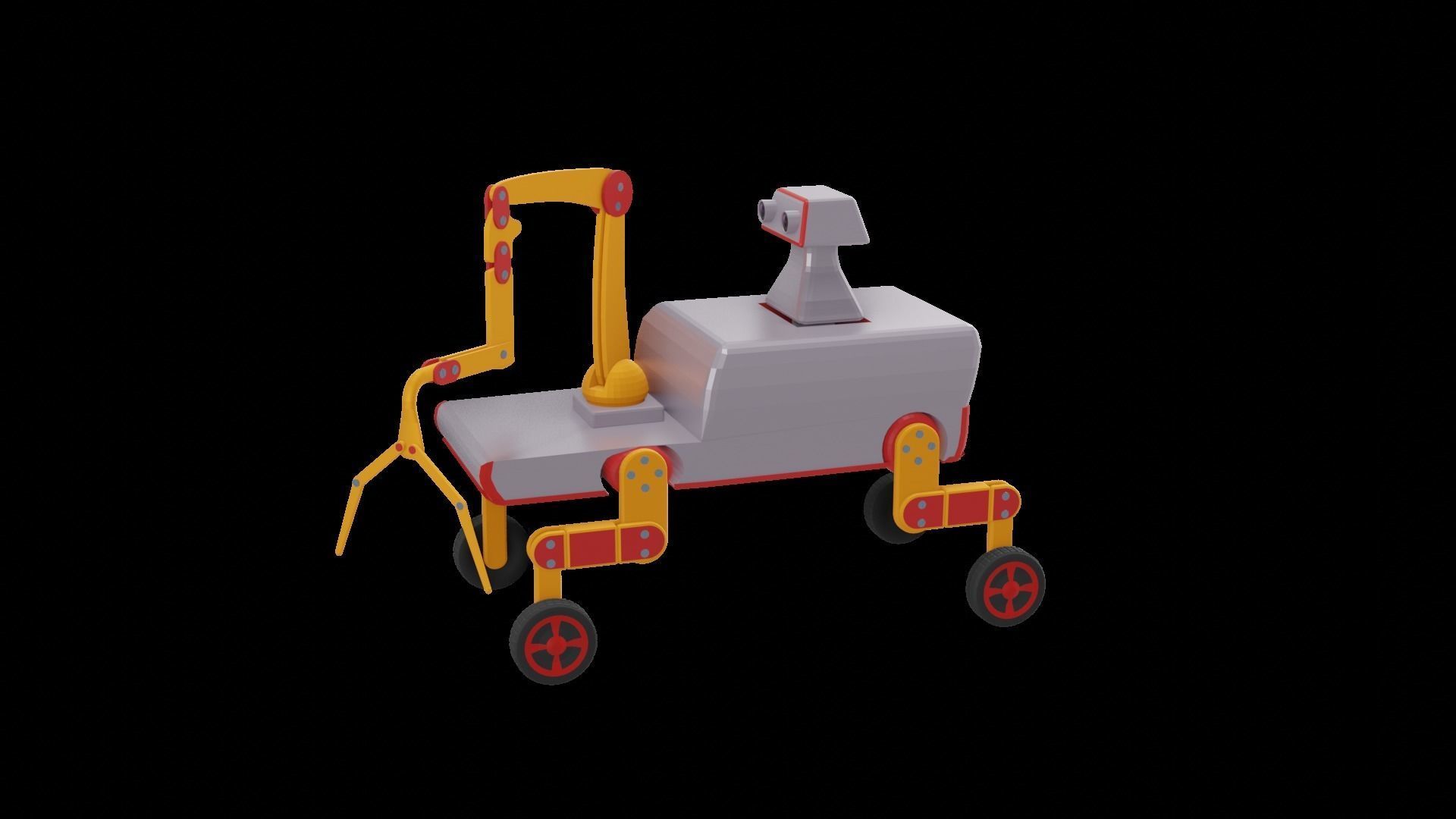 3D model Reckie The Bot VR / AR / low-poly | CGTrader