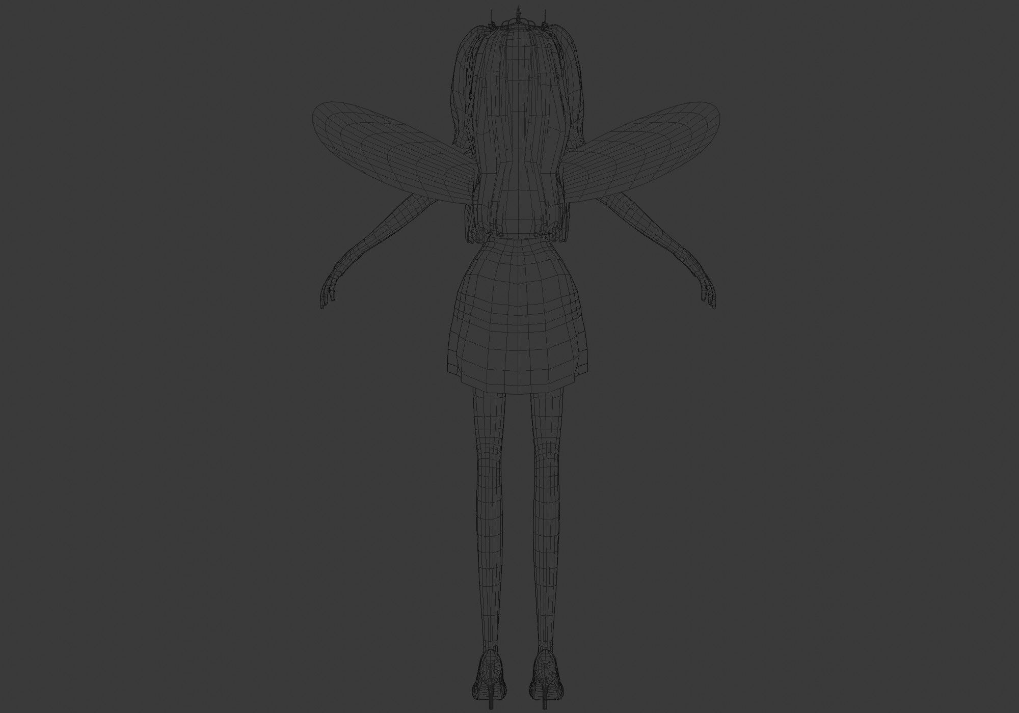 princess fairy girl 3D model | CGTrader
