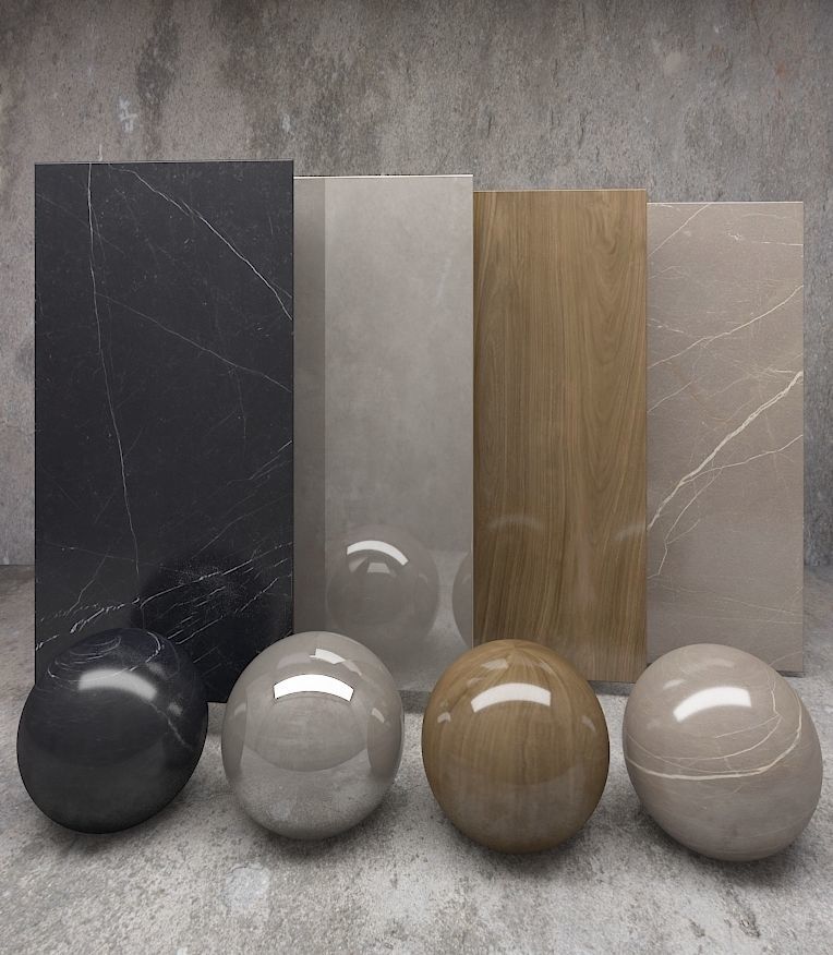 Texture Vray material pack 3 Texture VR / AR / low-poly | CGTrader