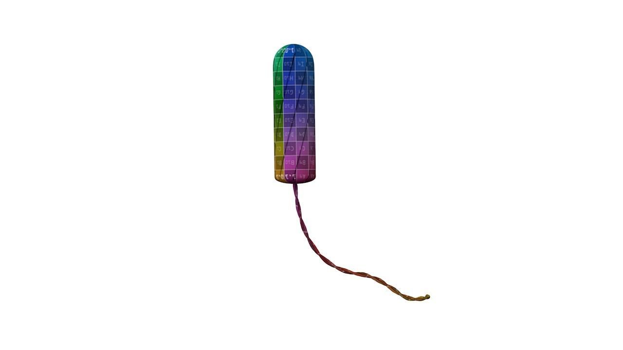 Tampon vaginal sex toy 3D model | CGTrader