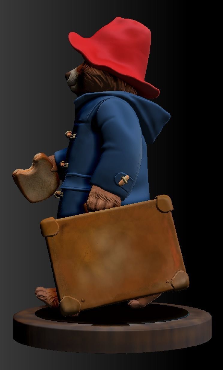 Paddington Bear 3D model 3D printable | CGTrader