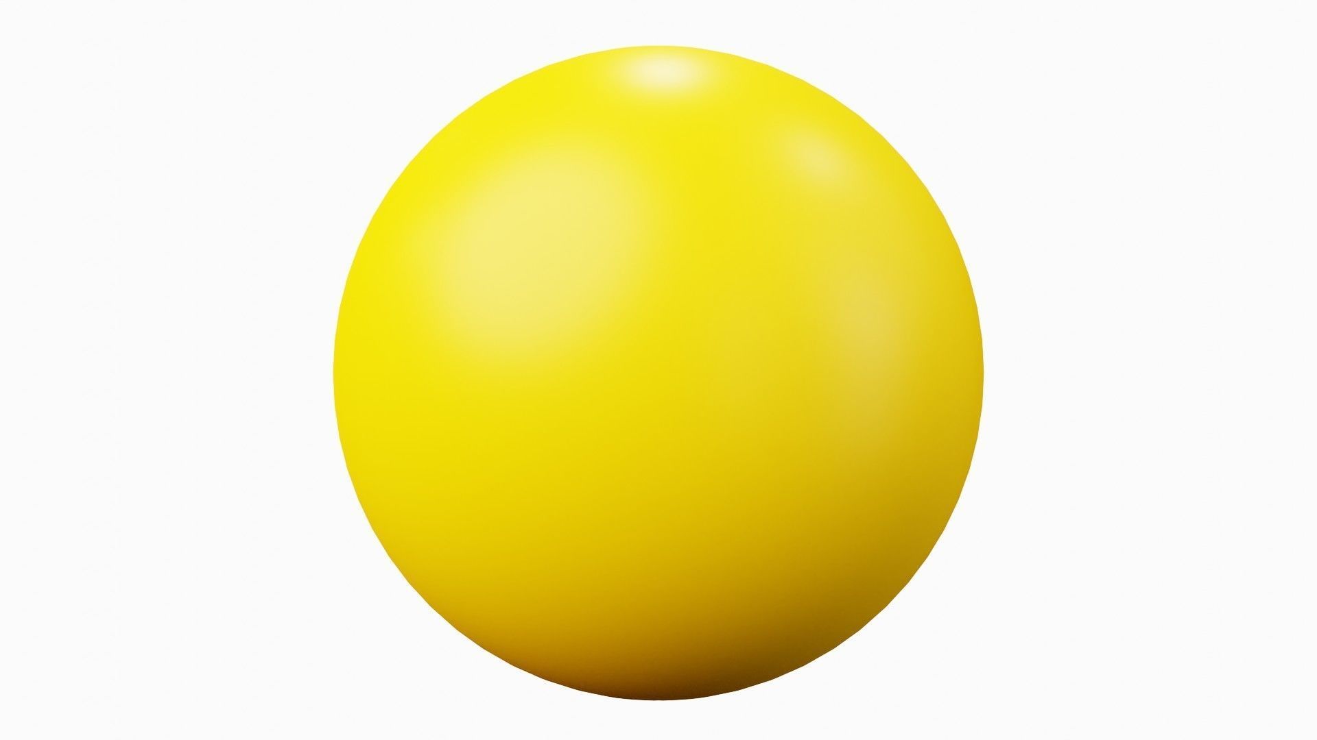 Sleeping Yellow Ball Emoticon Emoji or Smiley 3D model animated rigged ...