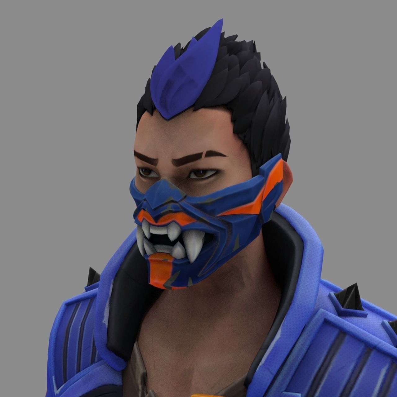 Yoru from Valorant mask 3D model 3D printable | CGTrader