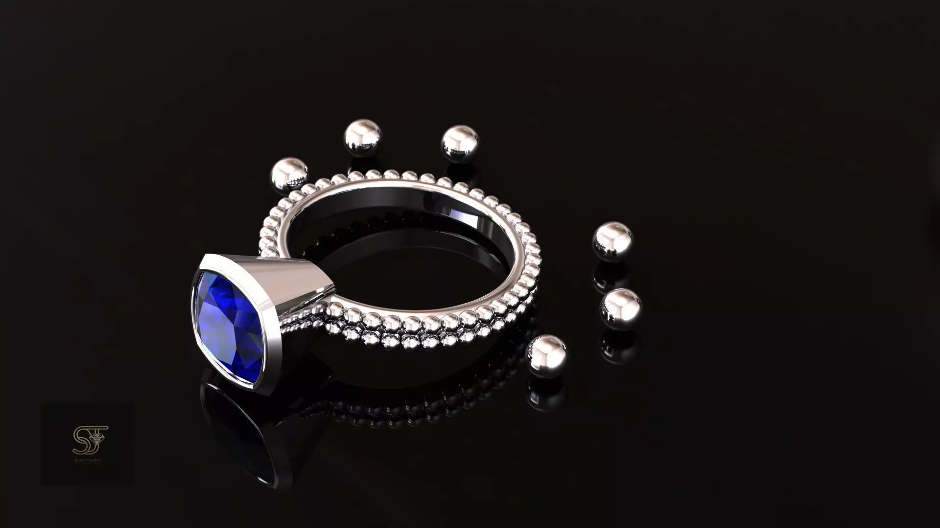 Ring 23 3D model 3D printable | CGTrader
