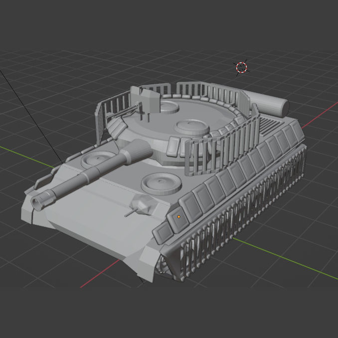 3D model Model of Ukraine tank VR / AR / low-poly | CGTrader