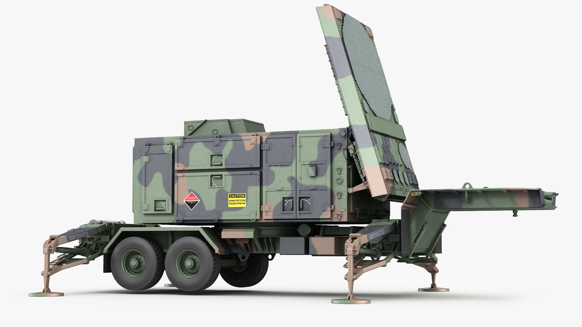 Anti-aircraft system MIM-104 Patriot 3D model | CGTrader