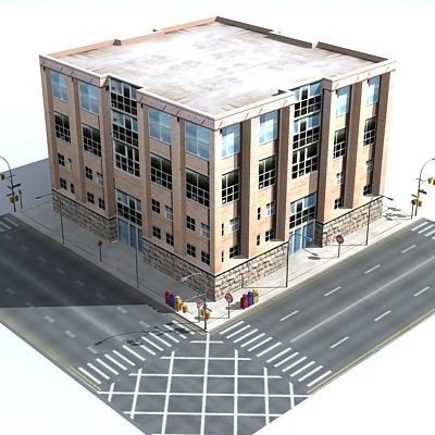 3D model Low Poly Block 11 VR / AR / low-poly | CGTrader