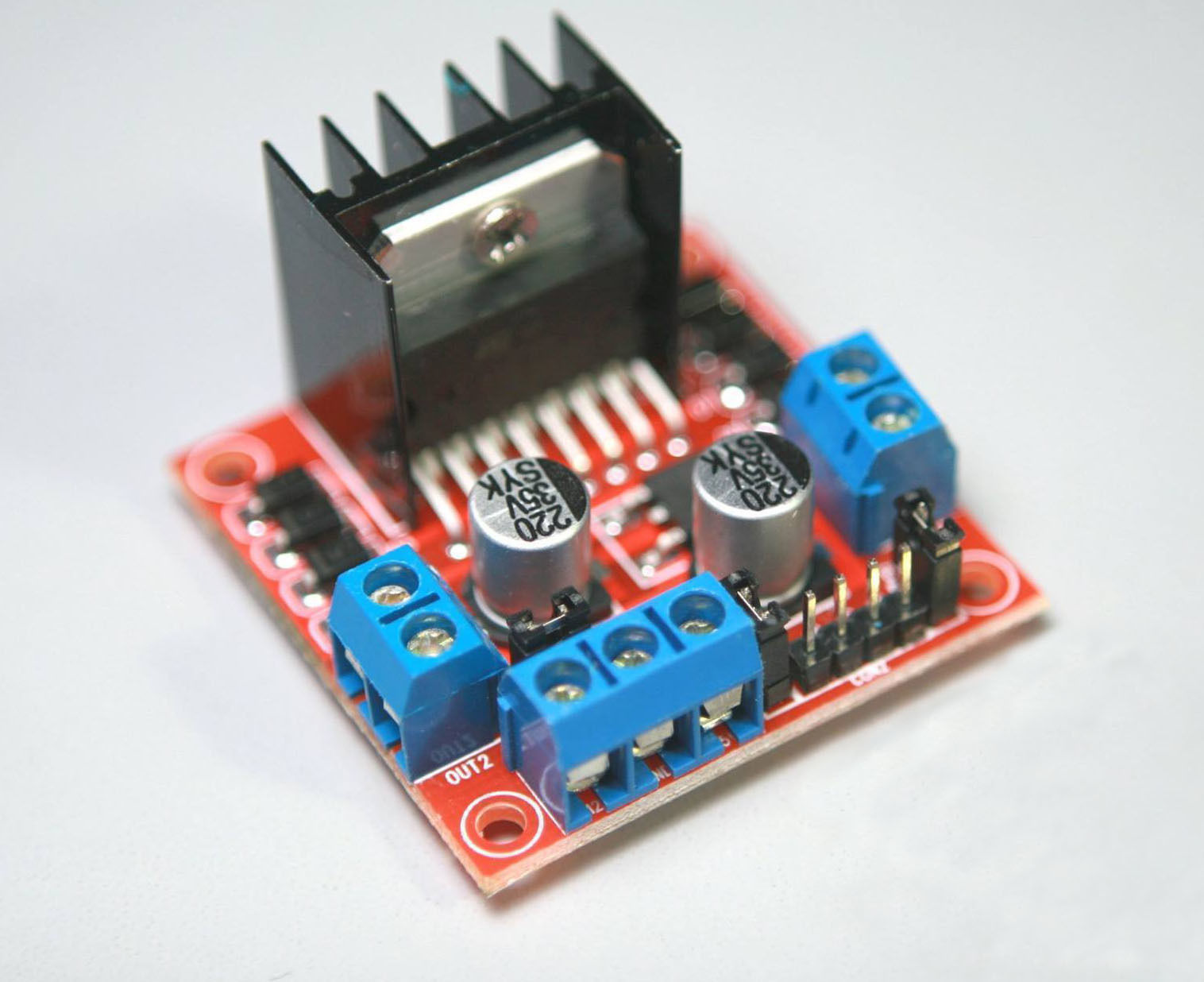 L298n arduino microcontroller speed control module 3D model | CGTrader