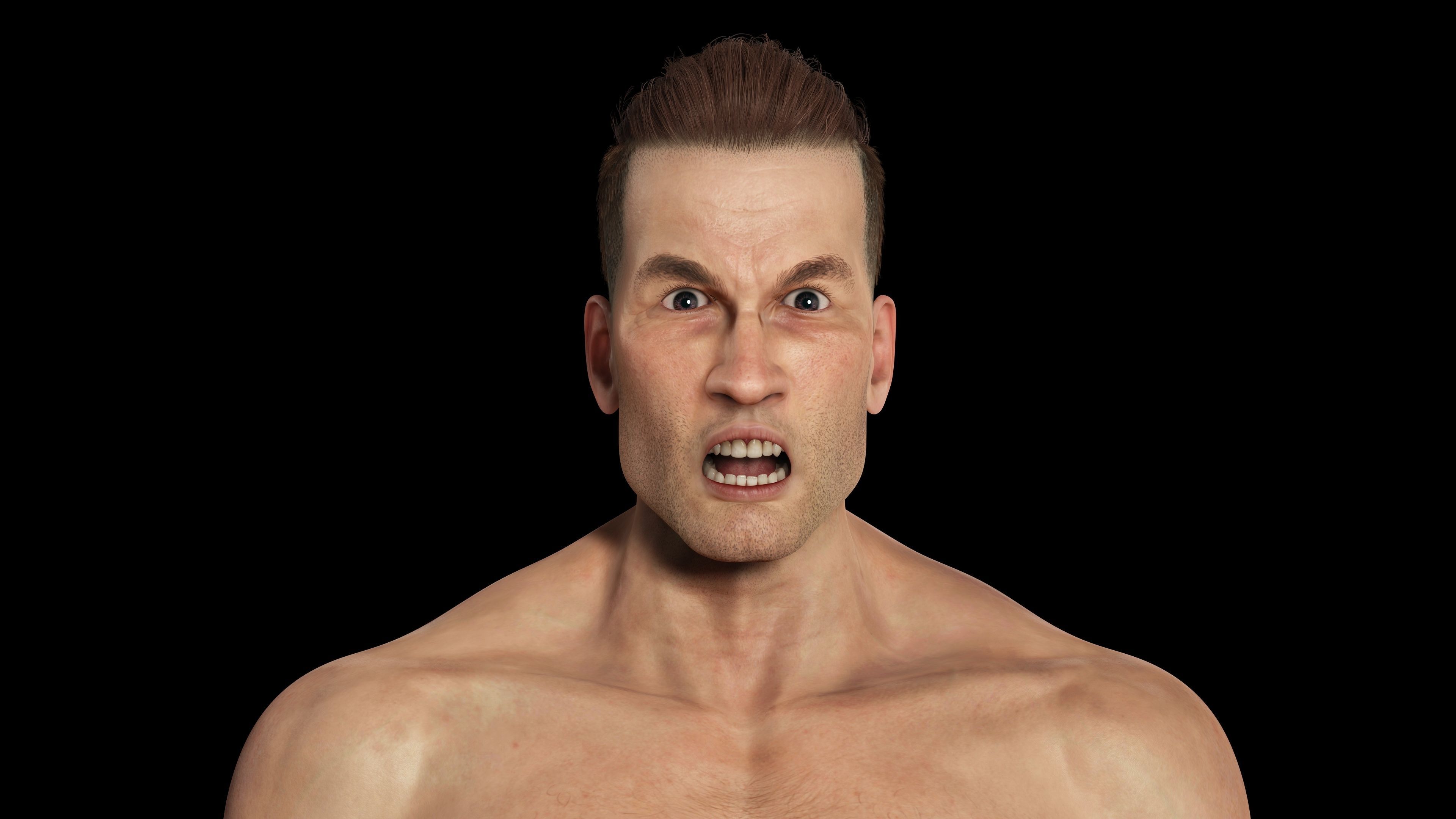 3D model model Basic Man G1 VR / AR / low-poly animated | CGTrader