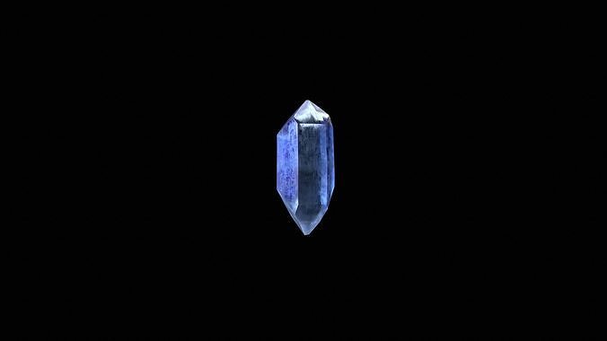 3D model Crystal Low Poly Pbr VR / AR / low-poly | CGTrader