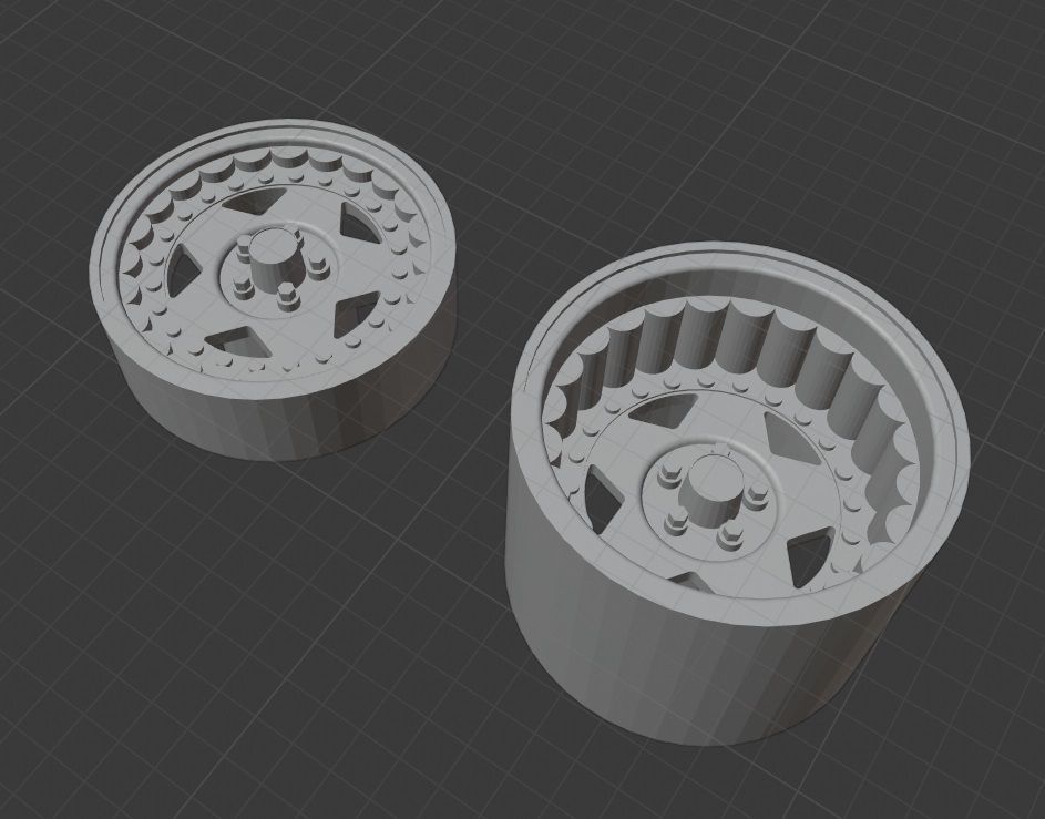 convo pro rims 3D model 3D printable | CGTrader