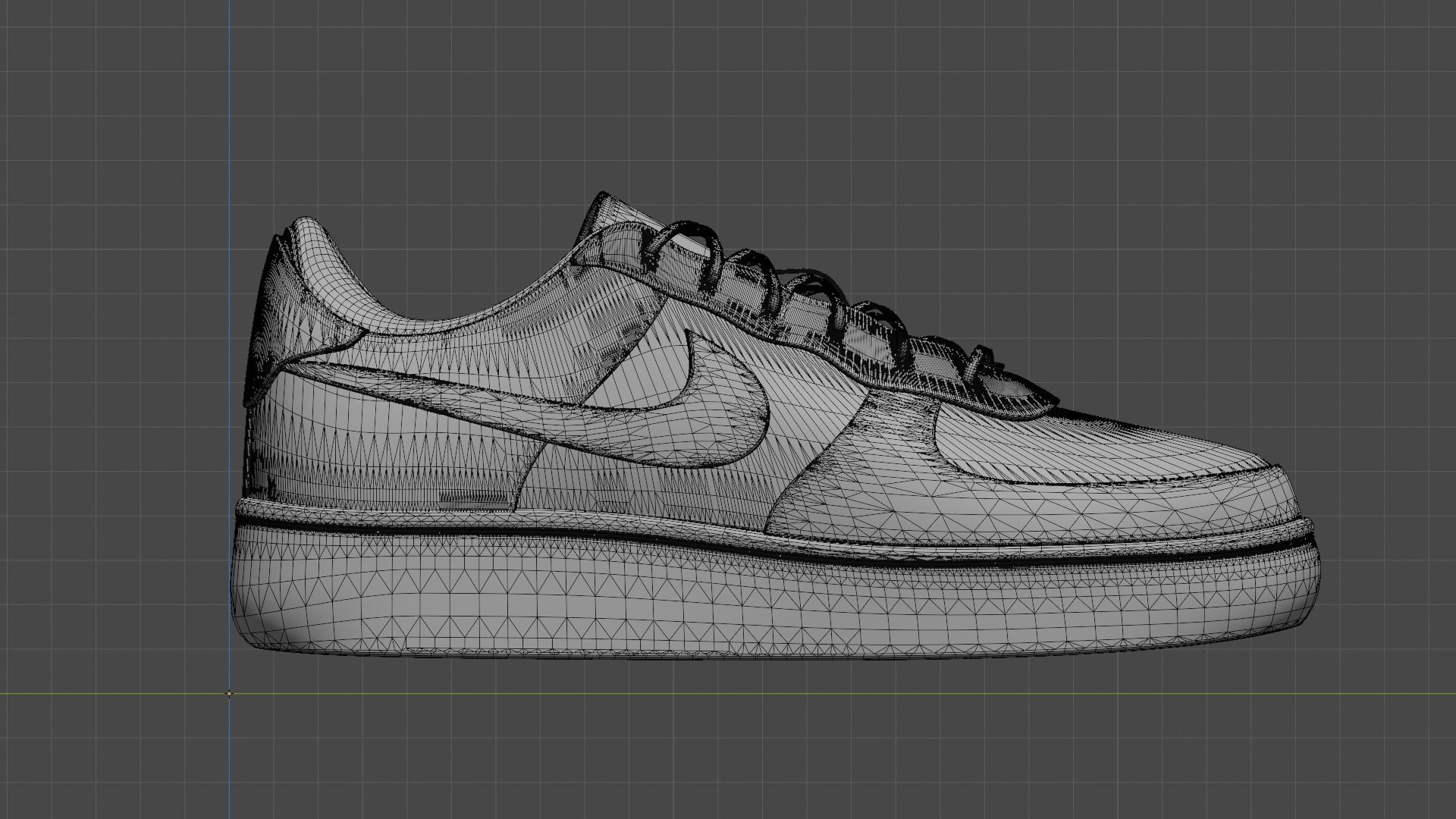 Nike Air Force 1 Sneakers 3D model | CGTrader