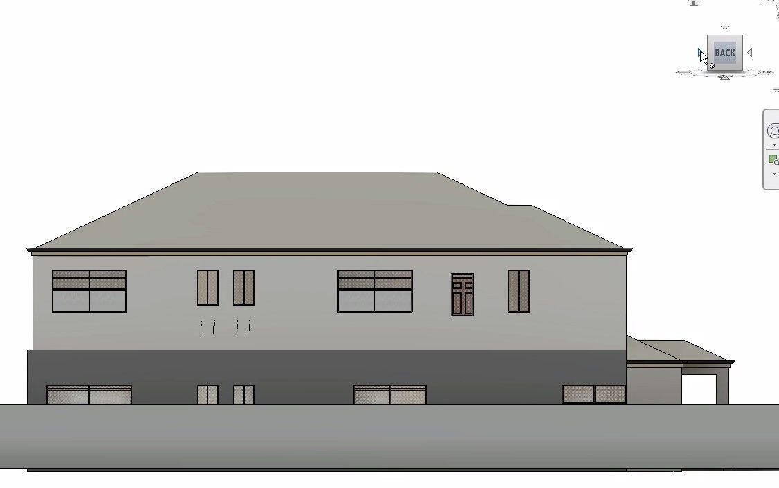 house complete revit project p5 3D model | CGTrader