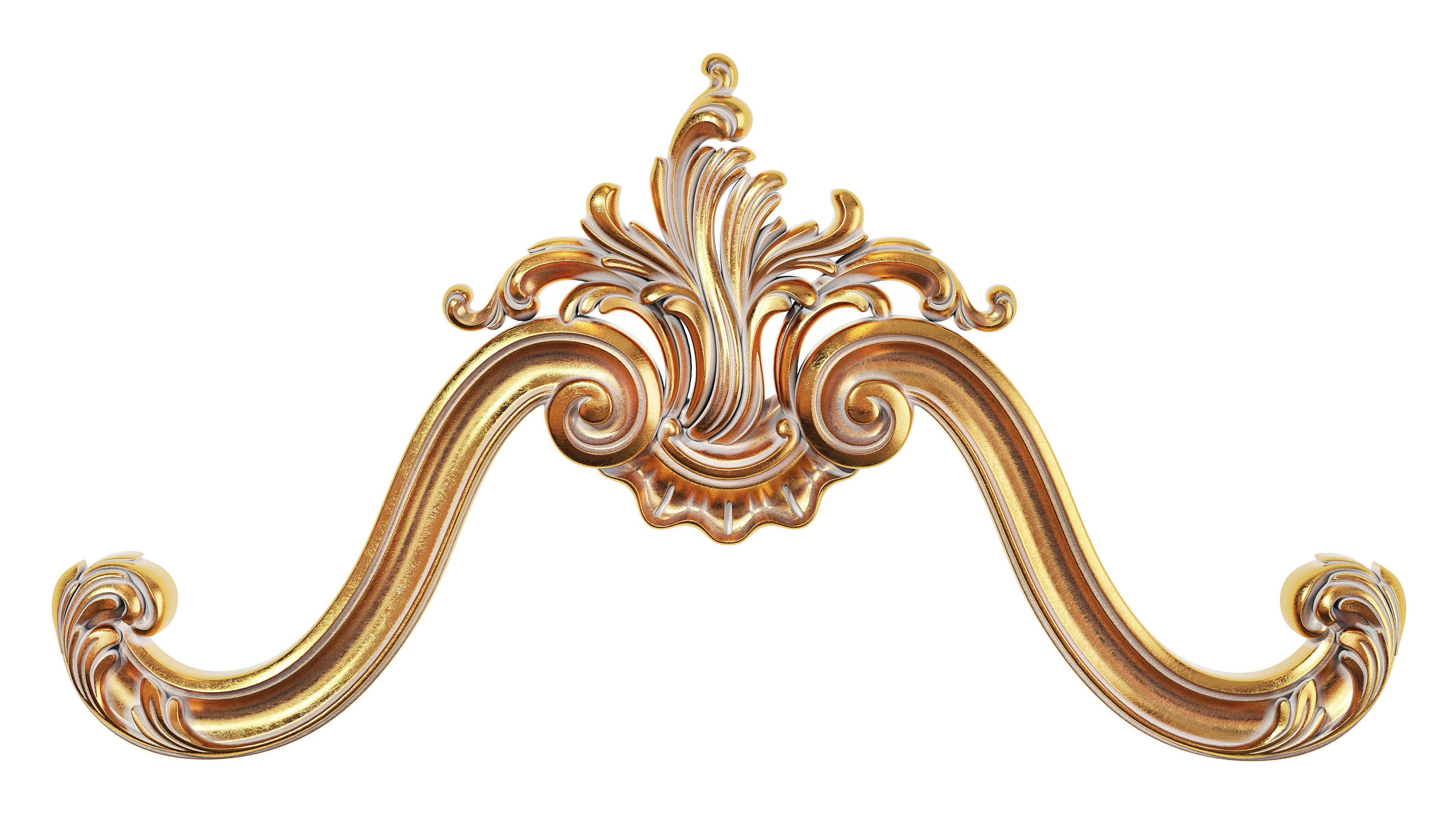 Classic carved 156 3D model | CGTrader