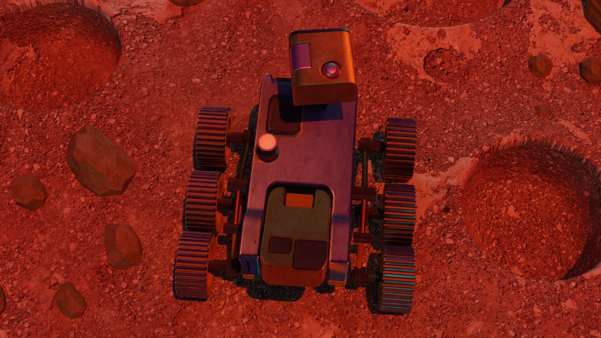 Mars Rover free 3D model | CGTrader