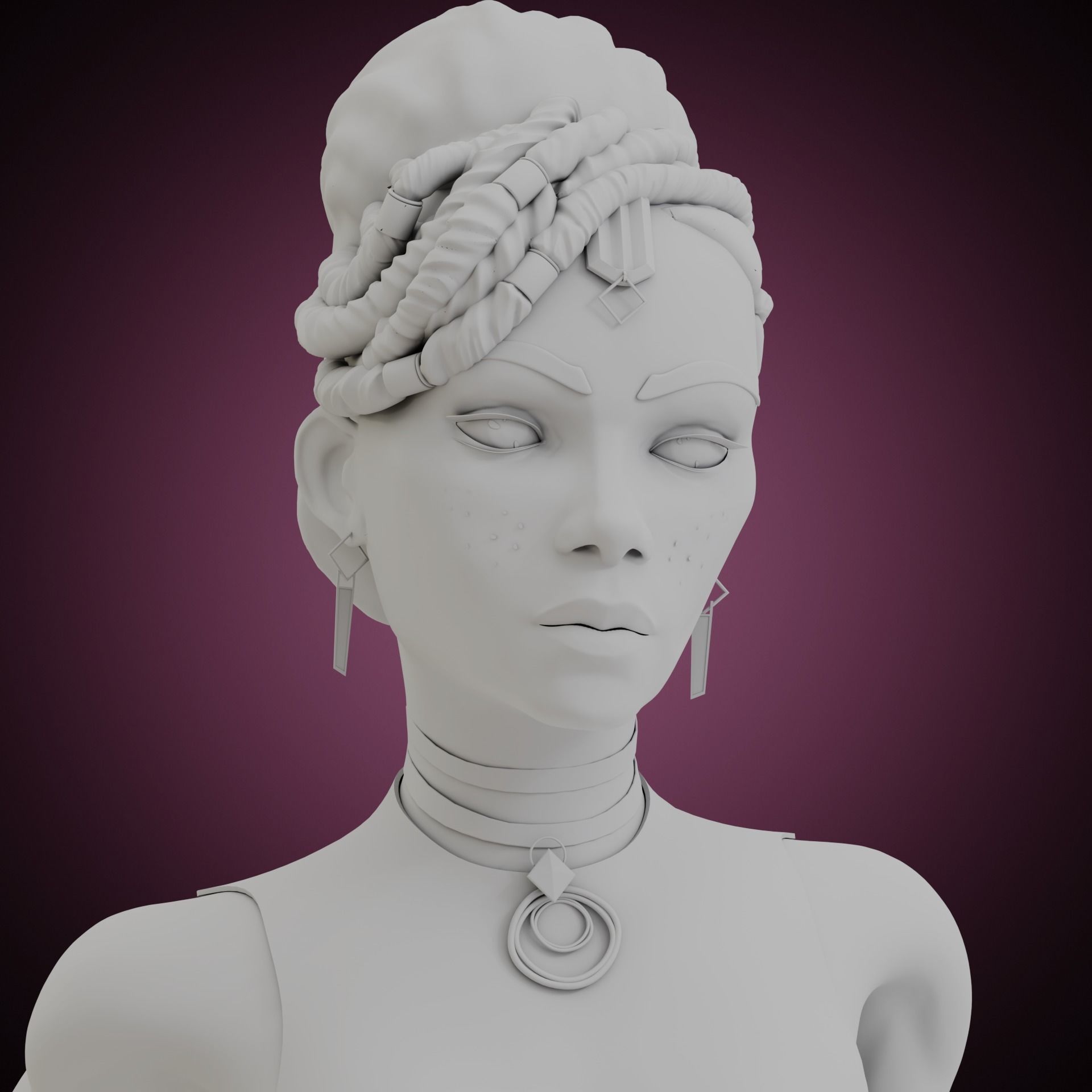 Arcane Mel Print Ready 3D model animated rigged | CGTrader