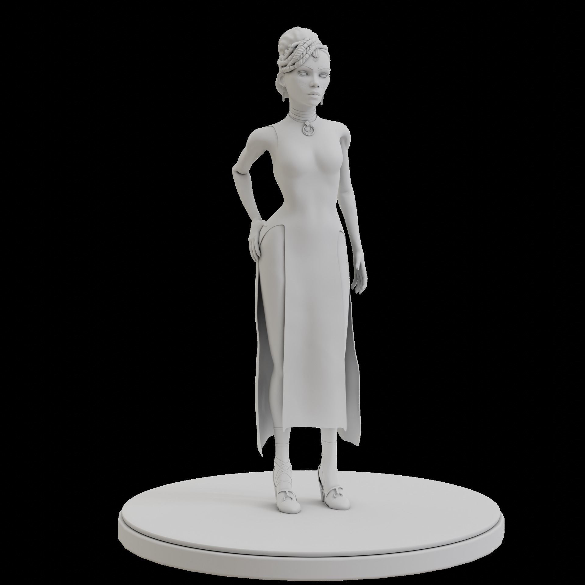 Arcane Mel Print Ready 3D model animated rigged | CGTrader