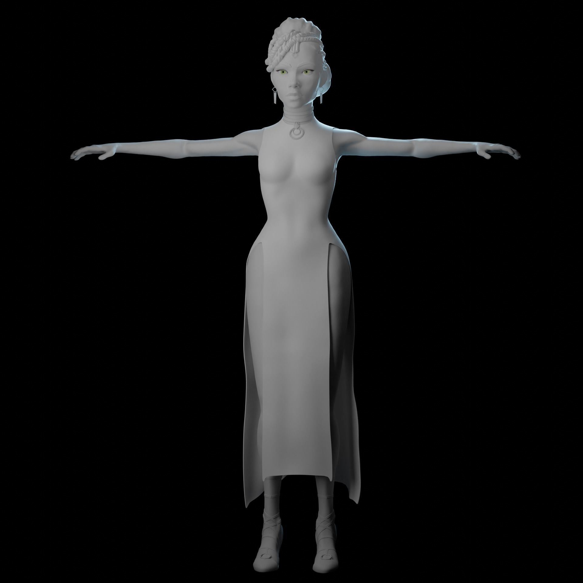 Arcane Mel Print Ready 3D model animated rigged | CGTrader