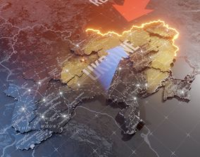 Animated Ukraine 3D Models | CGTrader