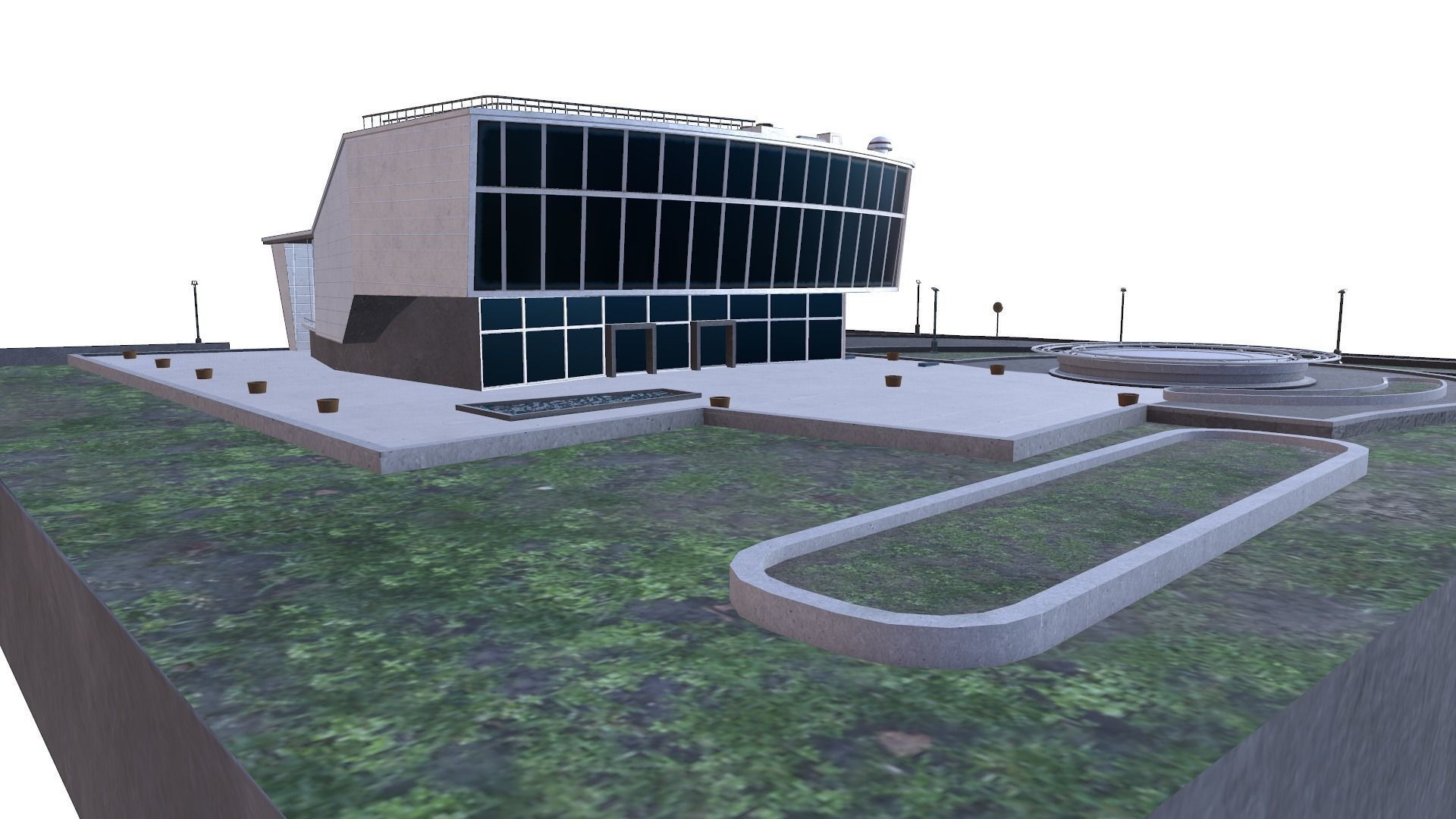3D model Avengers HQ - Avengers VR / AR / low-poly | CGTrader