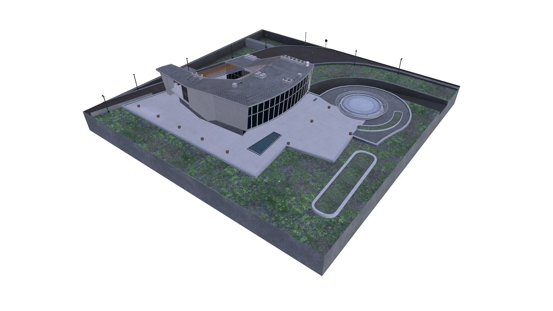 3D model Avengers HQ - Avengers VR / AR / low-poly | CGTrader