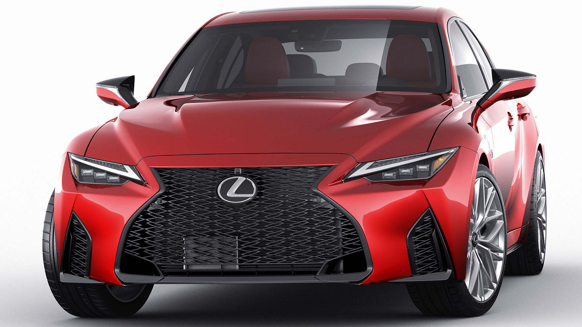 Lexus IS500 F-Sport Performance 2022 3D model | CGTrader