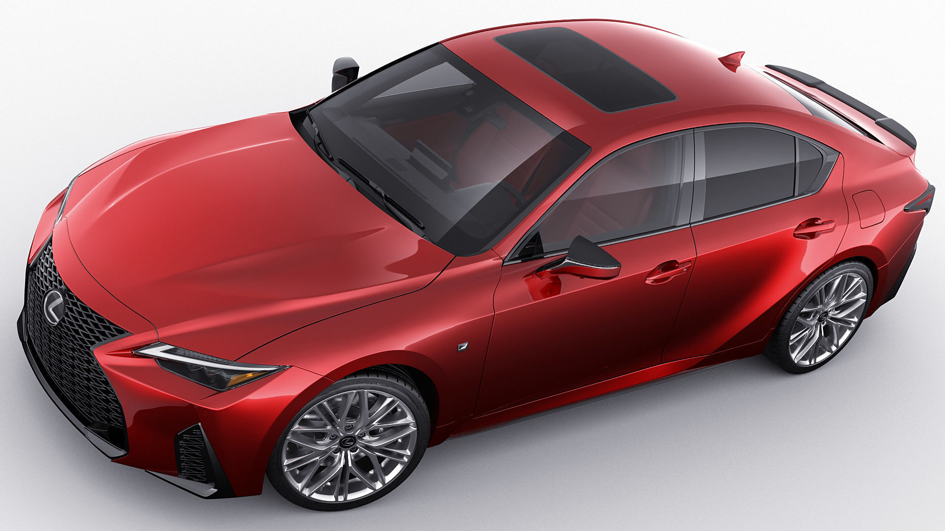 Lexus IS500 F-Sport Performance 2022 3D model | CGTrader