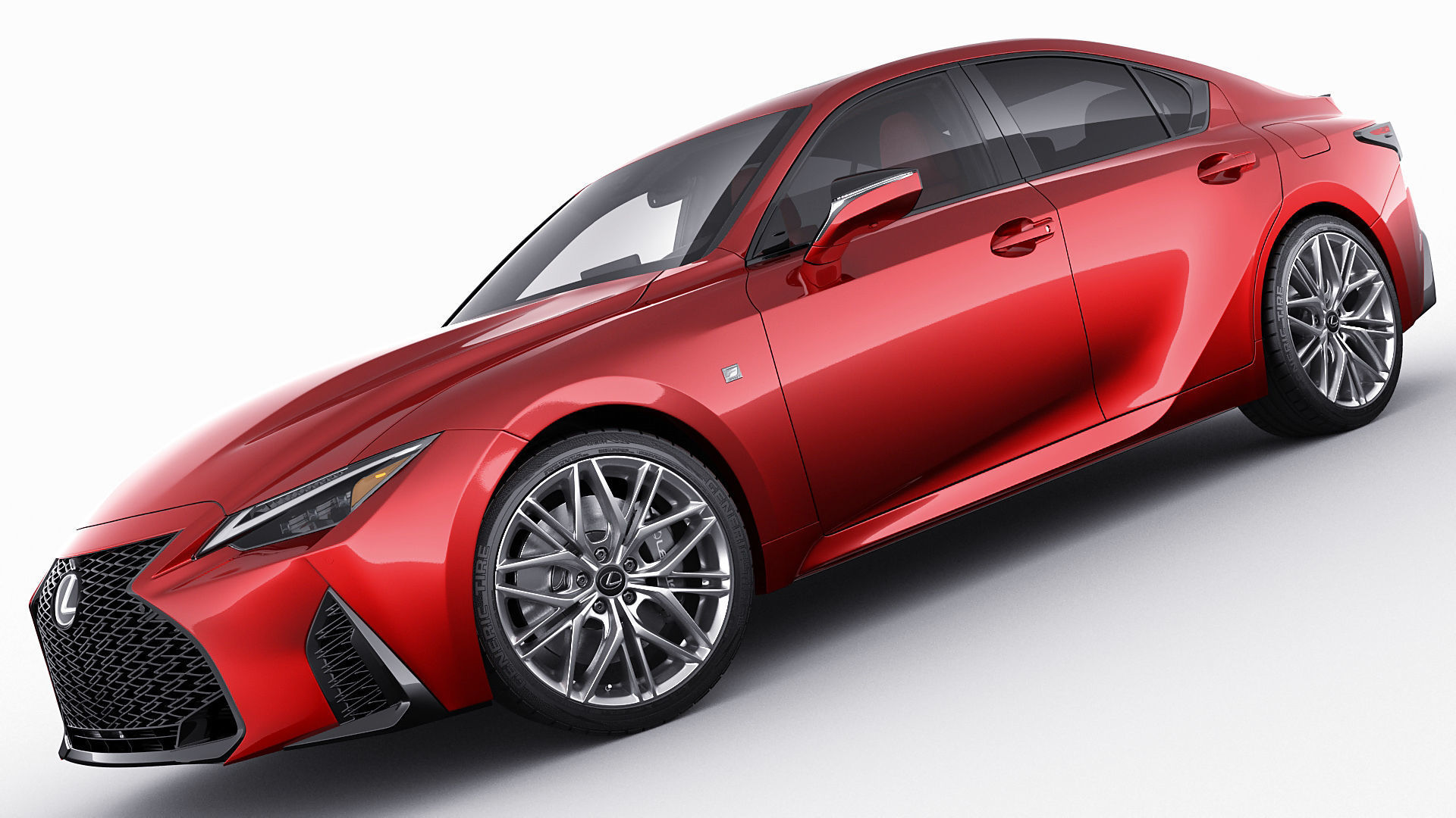 Lexus IS500 F-Sport Performance 2022 3D model | CGTrader