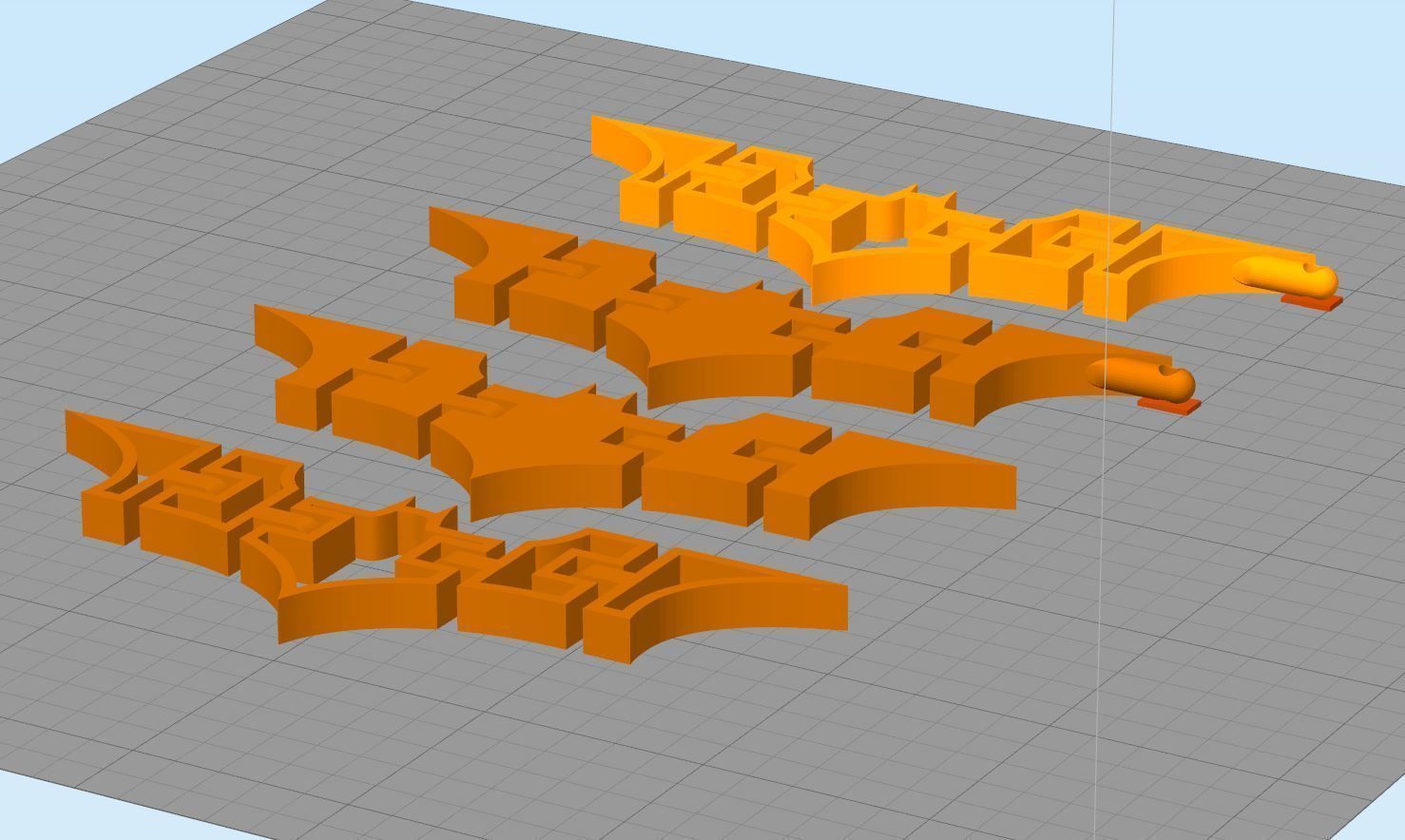 Articulated Batman Keychain 3D model 3D printable | CGTrader