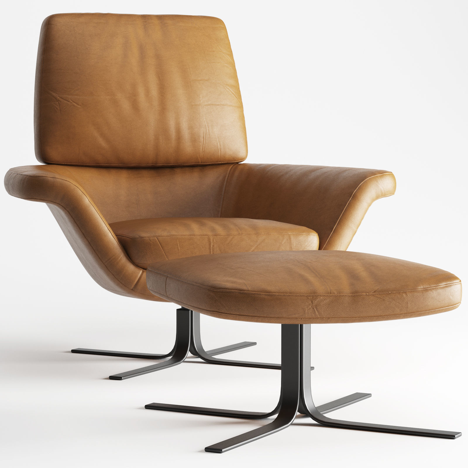 Blake Soft Armchair 3D model | CGTrader