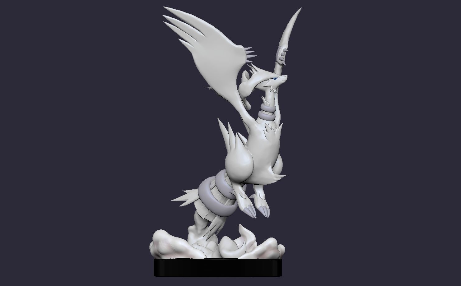 Pokemon Reshiram 3D print 3D model 3D printable | CGTrader