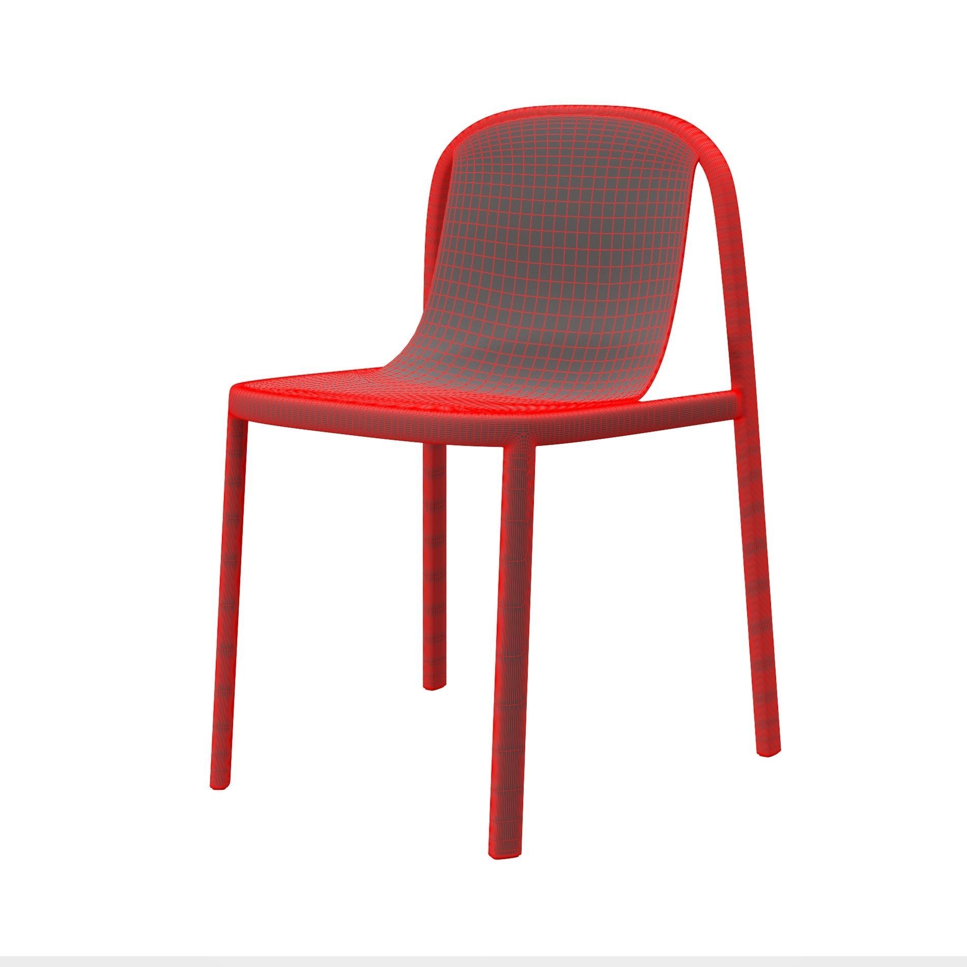 Blu Dot Decade chair 3D model | CGTrader