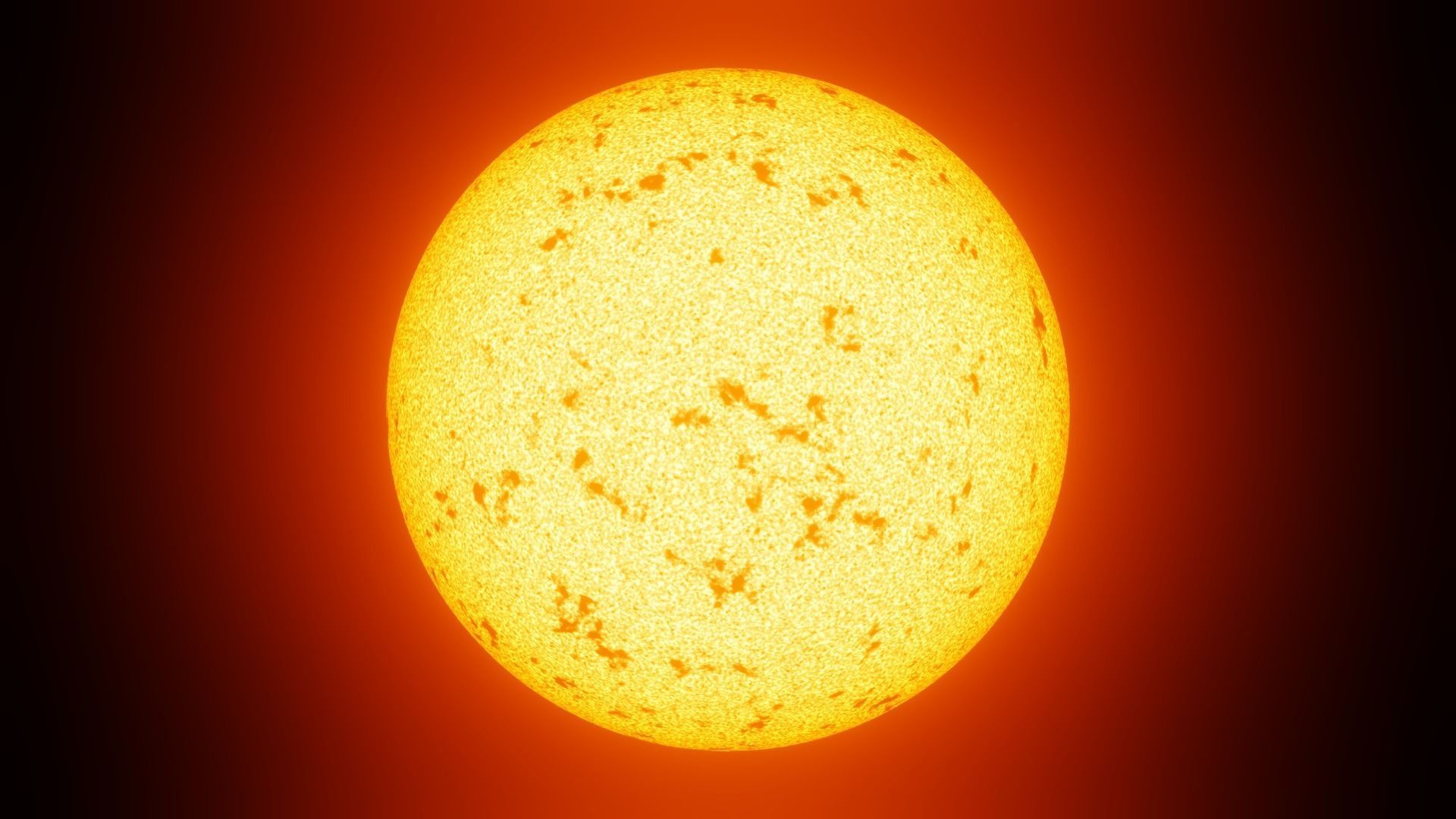 3D model Realistic Sun and stars with relative scale VR / AR / low-poly ...