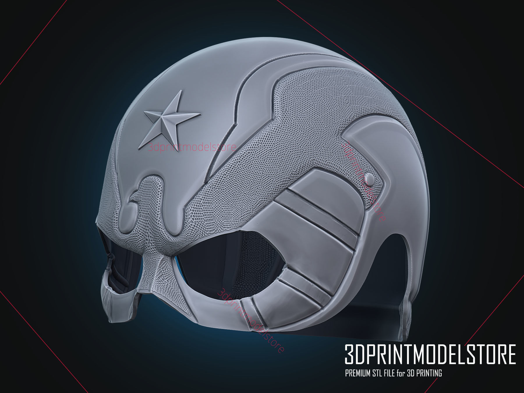 Soldier Boy Helmet - The Boys Cosplay 3D model 3D printable | CGTrader