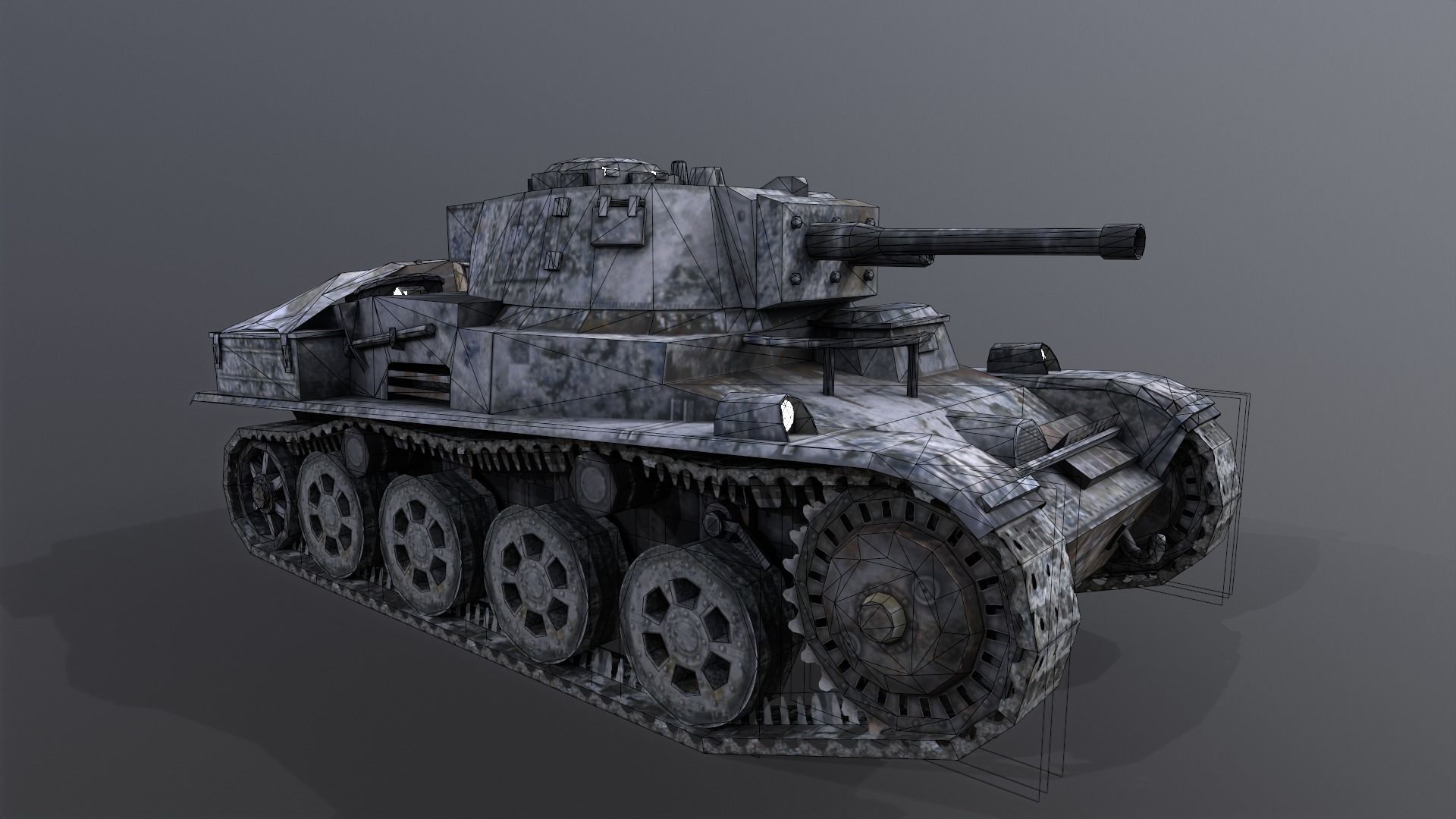 3D model Toldi 2 Winter Edition VR / AR / low-poly | CGTrader