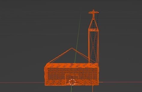 Ancient Historical Church for 3D Historical Games or 3D Printer 3D ...