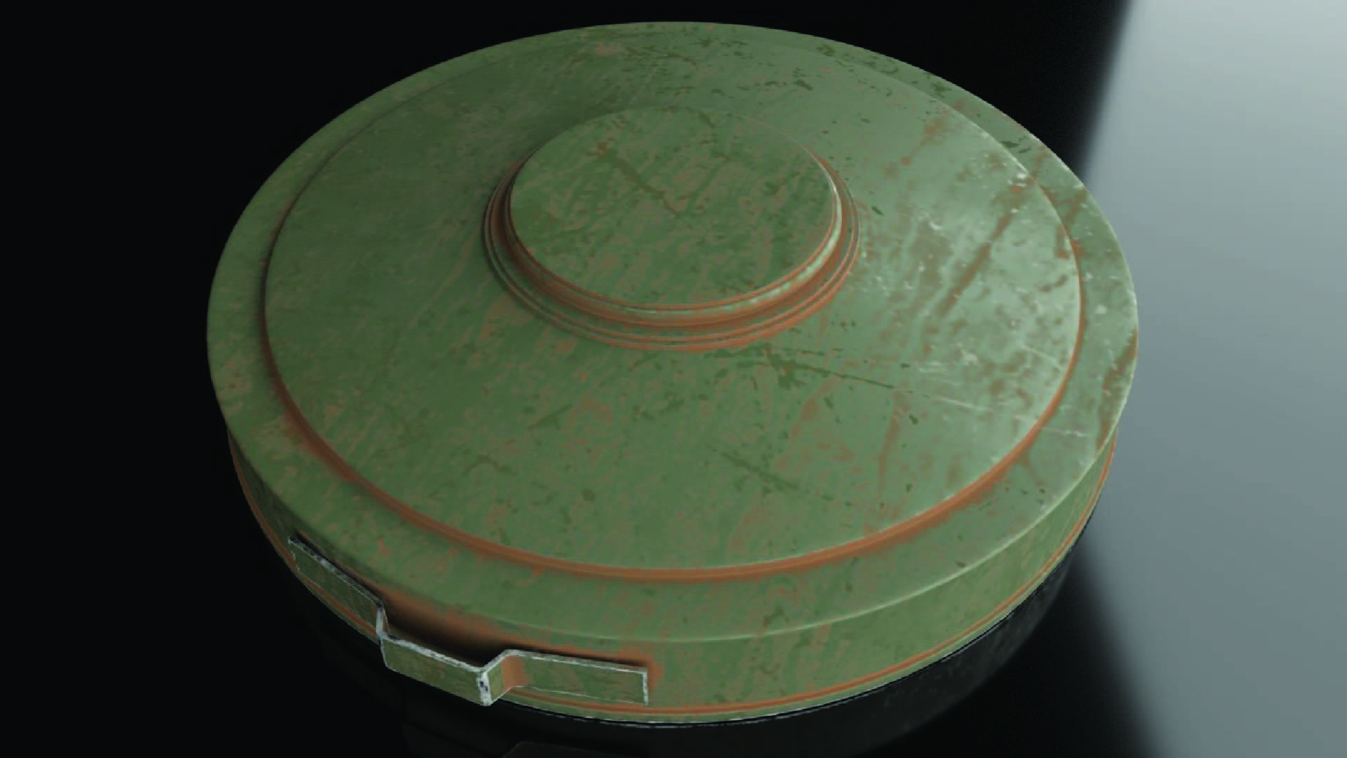 Land Mine 3D model | CGTrader